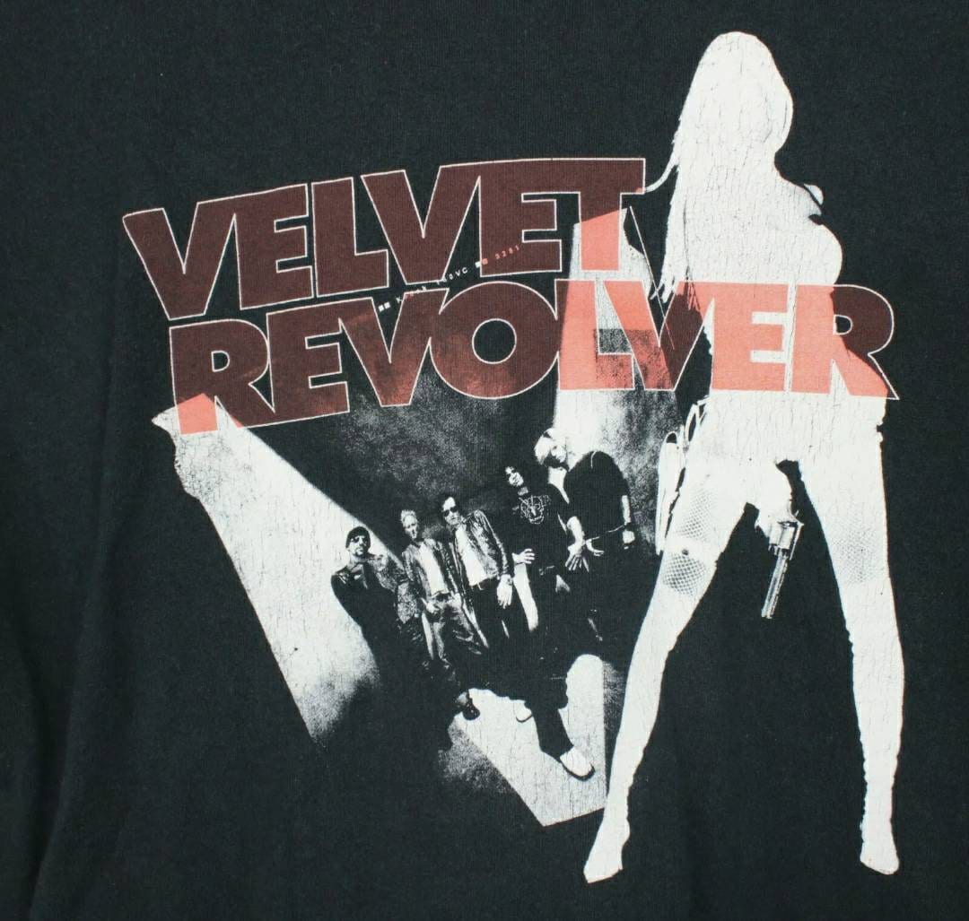 VINTAGE Velvet Revolver XL Concert Tour T Shirt 2004 ANVIL - Etsy