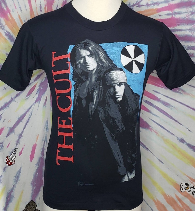 VINTAGE the CULT Ceremonial Stomp MEDIUM Screen Starts Concert Tour T ...