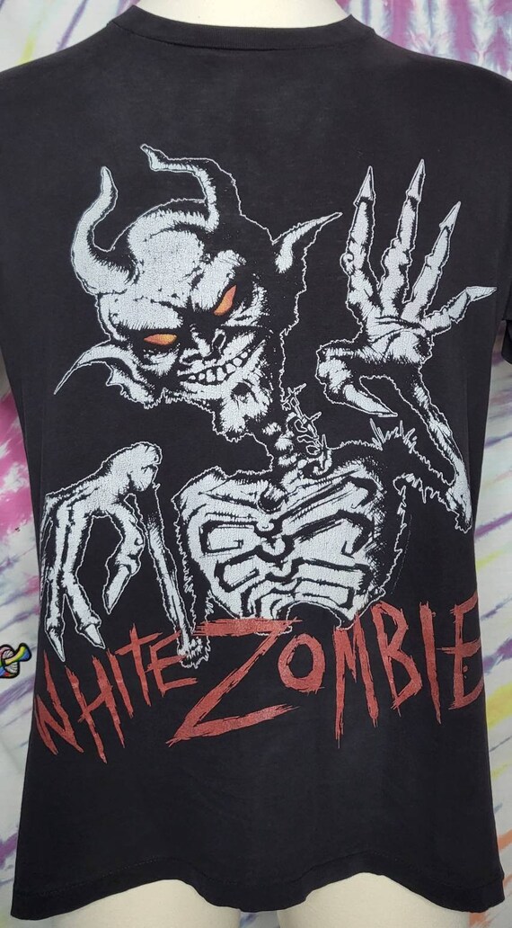 VINTAGE White Zombie LARGE Concert Tour T Shirt GEM 1… - Gem