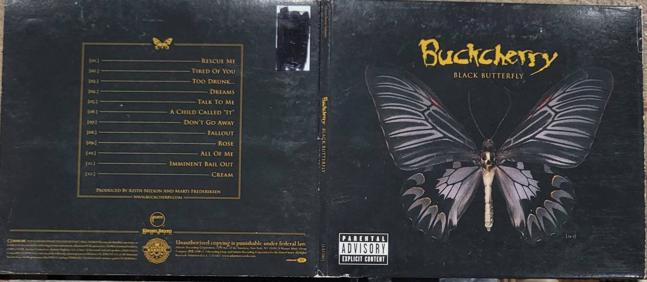 Buckcherry Black Butterfly