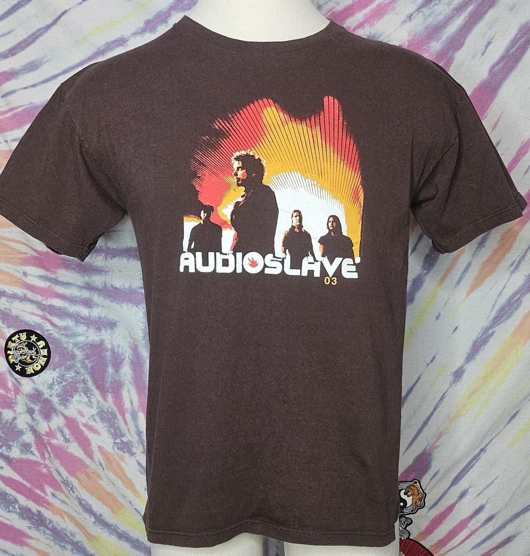 Vintage AUDIOSLAVE 2003 LARGE Concert Tour T Shirt OPTIMA - Etsy