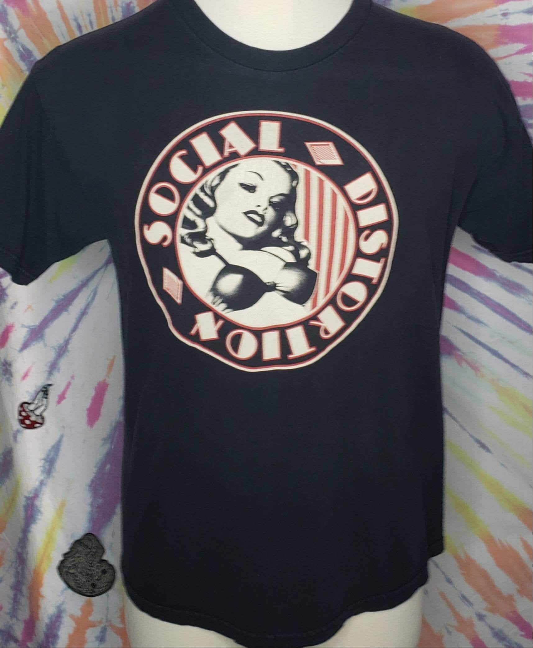 VINTAGE Social Distortion LARGE Concert Tour T Shirt GIANT - Etsy UK