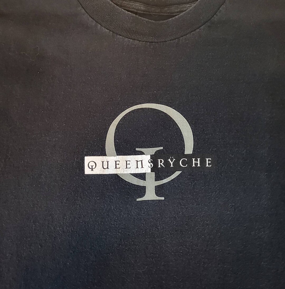 VINTAGE Queensryche XL Concert Tour T Shirt RARE 1990's - Etsy