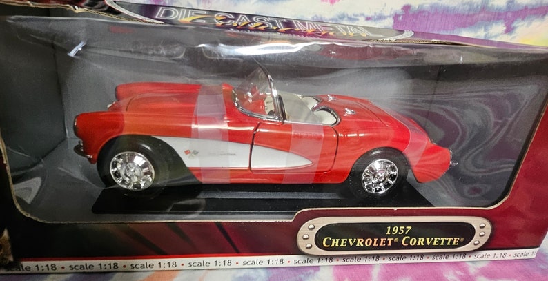VINTAGE 1957 Chevrolet CORVETTE Special Edition Die Cast Metal - Etsy