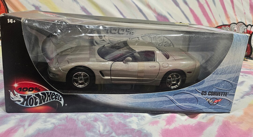 VINTAGE C5 CORVETTE Die Cast Metal Model Car HOTWHEELS - Etsy