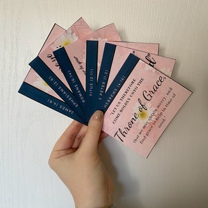 Grace Scripture Cards - Printable PDF File - Instant Download - Digital ...