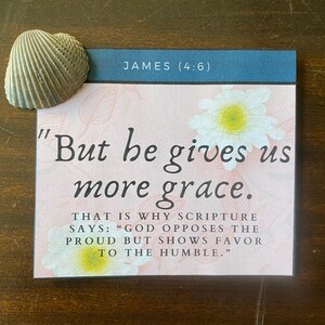 Grace Scripture Cards - Printable PDF File - Instant Download - Digital ...