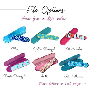 Personalized Nail File With Case, Personalized Gifts, Bachelorette Spa ...