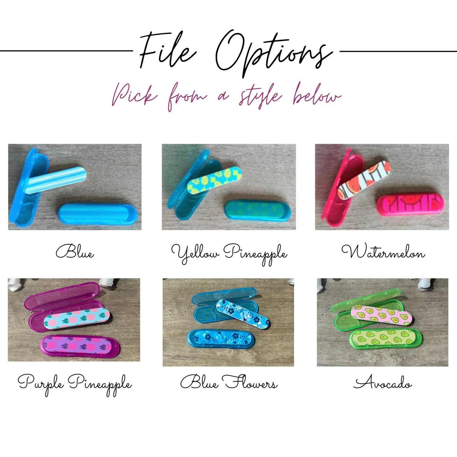 Personalized Nail File With Case Personalized Gifts - Etsy