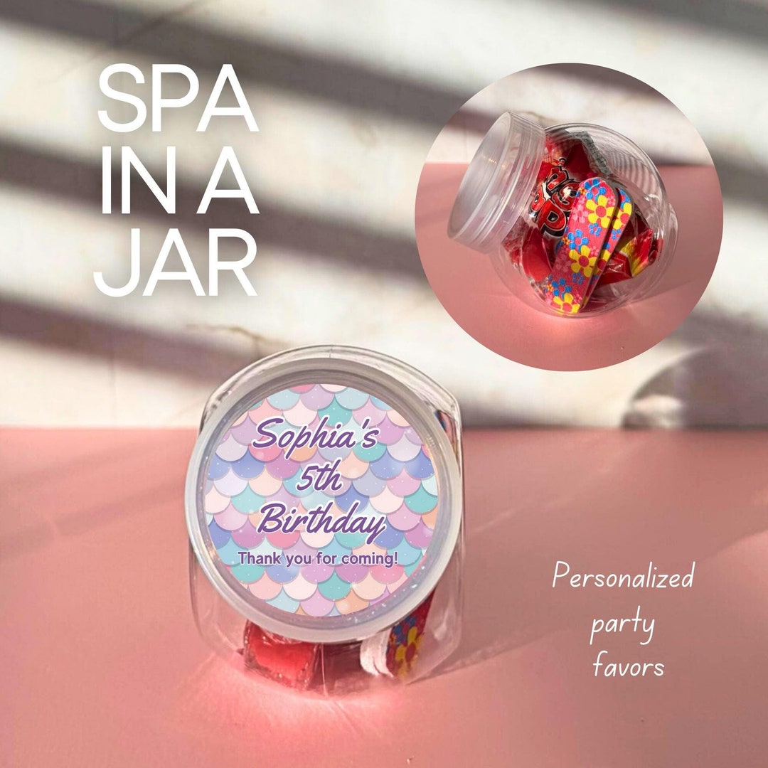 Spa Party Favors for Kids, Spa Goodie Bag, Girls Spa Birthday Party ...