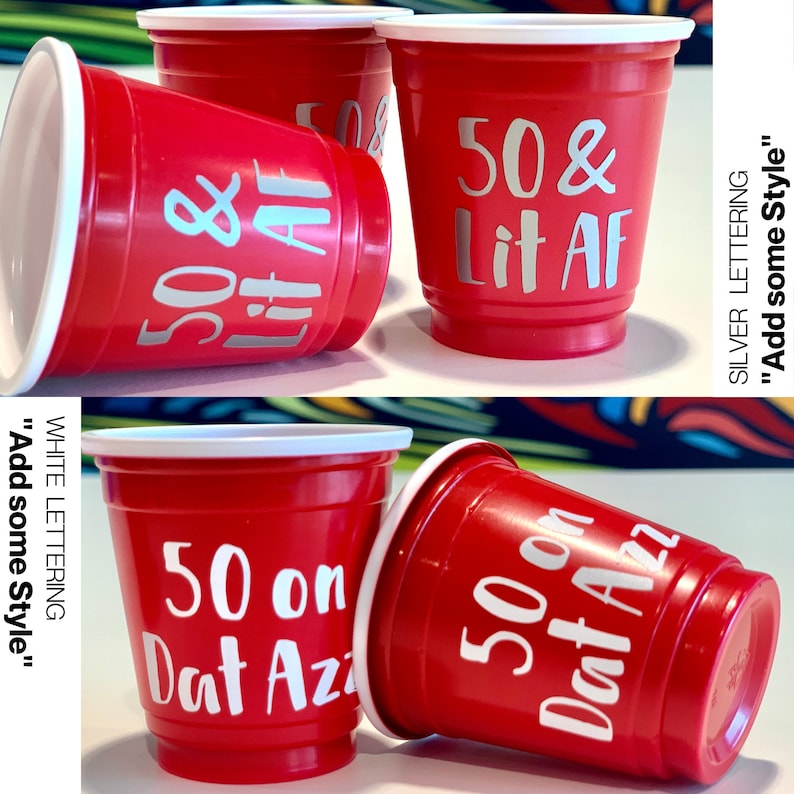 Personalized Shot Glasses Shot Cups Plastic Cups 2oz Solo | Etsy