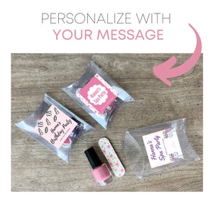 Spa Party Favors for Kids, Spa Goodie Bag, Girls Spa Birthday Party ...