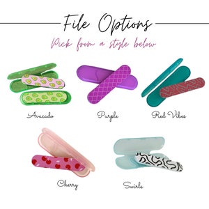 Personalized Nail File With Case, Personalized Gifts, Bachelorette Spa ...