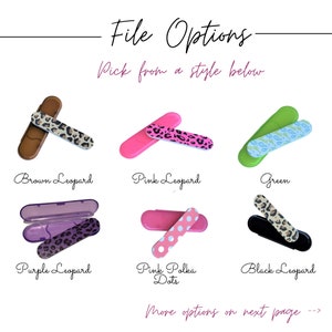 Personalized Nail File With Case, Personalized Gifts, Bachelorette Spa ...