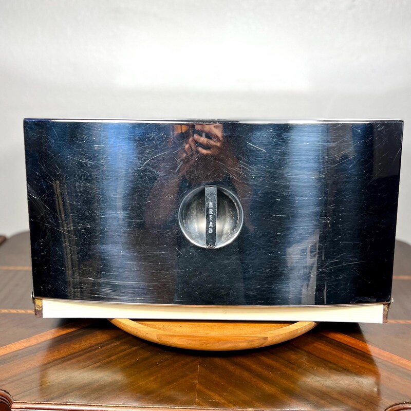 Vintage Bread Box - Etsy