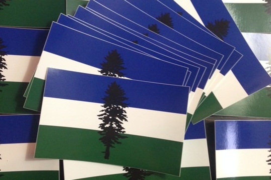Doug Flag Stickers 2x3" & 3x5" - Etsy