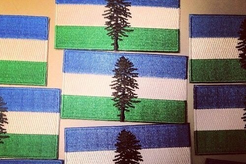 Cascadia Doug Flag Iron on Patch - Etsy