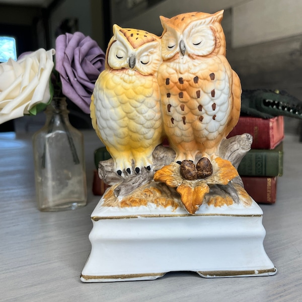 Owl Music Box - Etsy