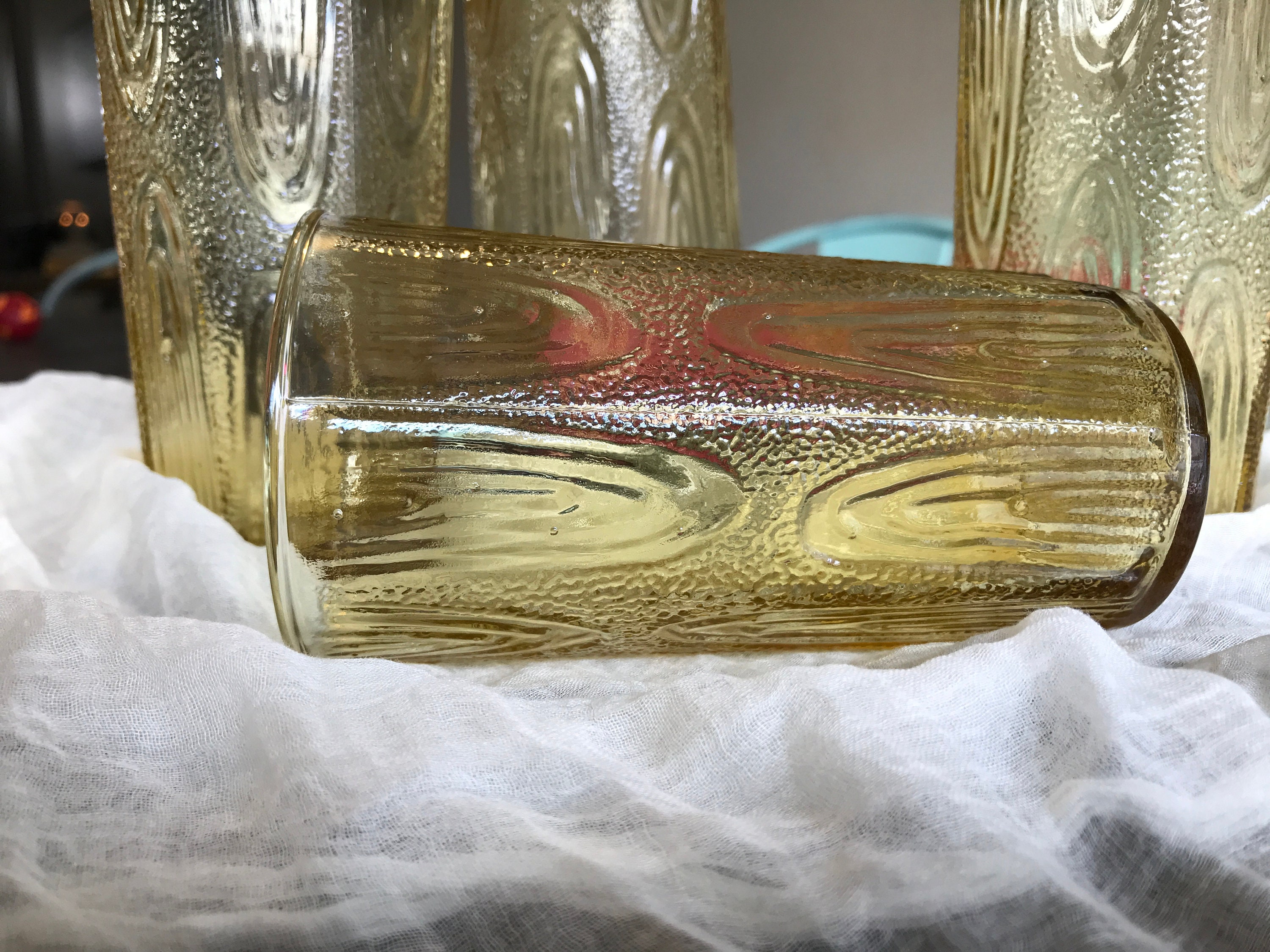 Vintage Drinking Glasses Drinking Set Barware Bar Glasses - Etsy