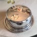 Cake Cover Vintage Cake Saver Metal Shiny Cake Carrier Chrome the ...