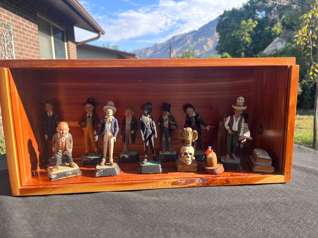 Vintage Tlaquepaque 5" Figures Mexican Folk Art Very Rare Taboo Figures ...