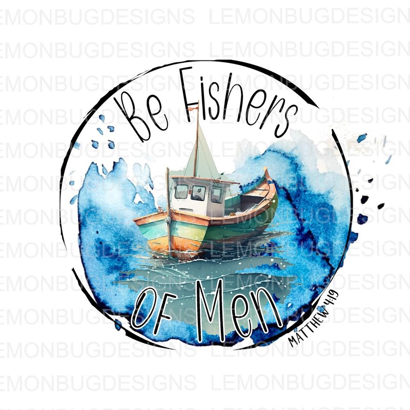 Fisher of Men Clipart - Etsy