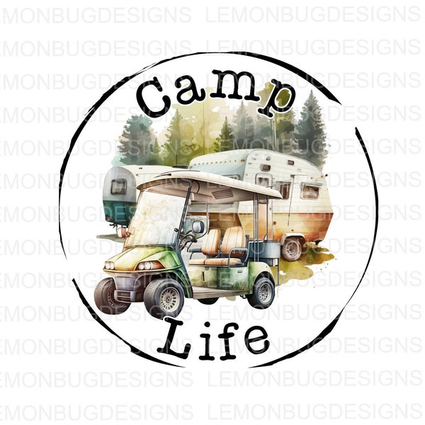 Golf Cart Life Svg - Etsy