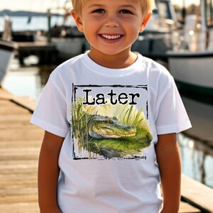 Later Gator PNG, See Ya Later Alligator Png, Alligator PNG, Fishing PNG ...
