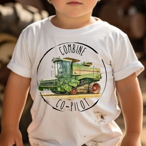 Combine Co-pilot PNG, Combine PNG | Farming PNG, Sublimation | Digital ...