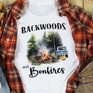 Backwoods and Bonfires Png, Country Girl PNG | Raised in a Barn PNG ...