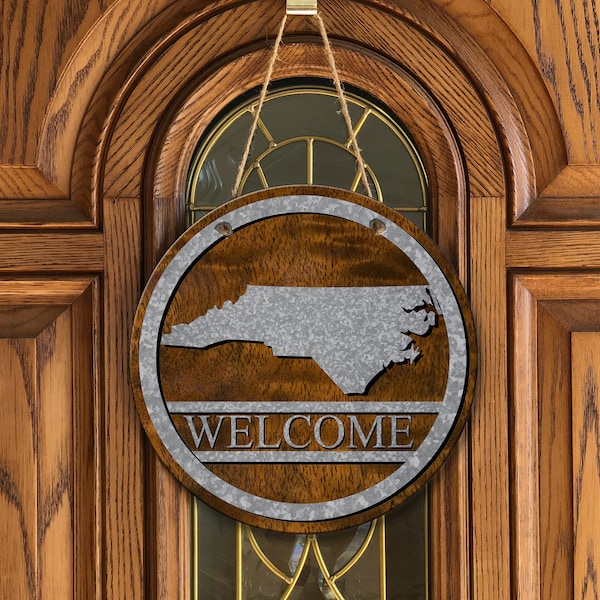 North Carolina Welcome Sign - Etsy