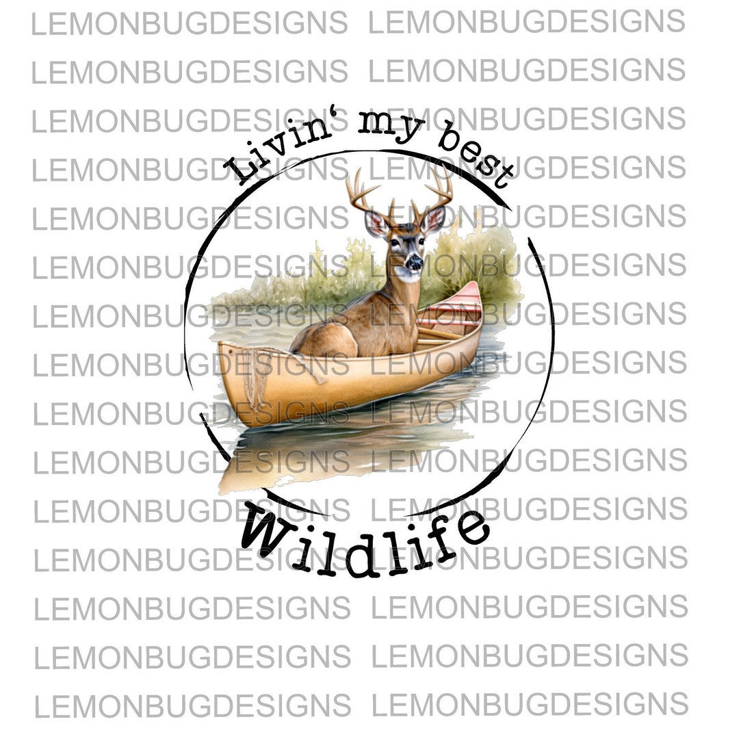 Living My Best Wildlife Png, Bucks and Beards PNG, Deer Hunting PNG ...
