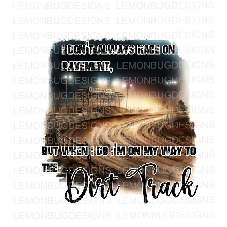 Dirt Track Racing PNG: Hotrod Drag Strip Design (digital Download) - Etsy