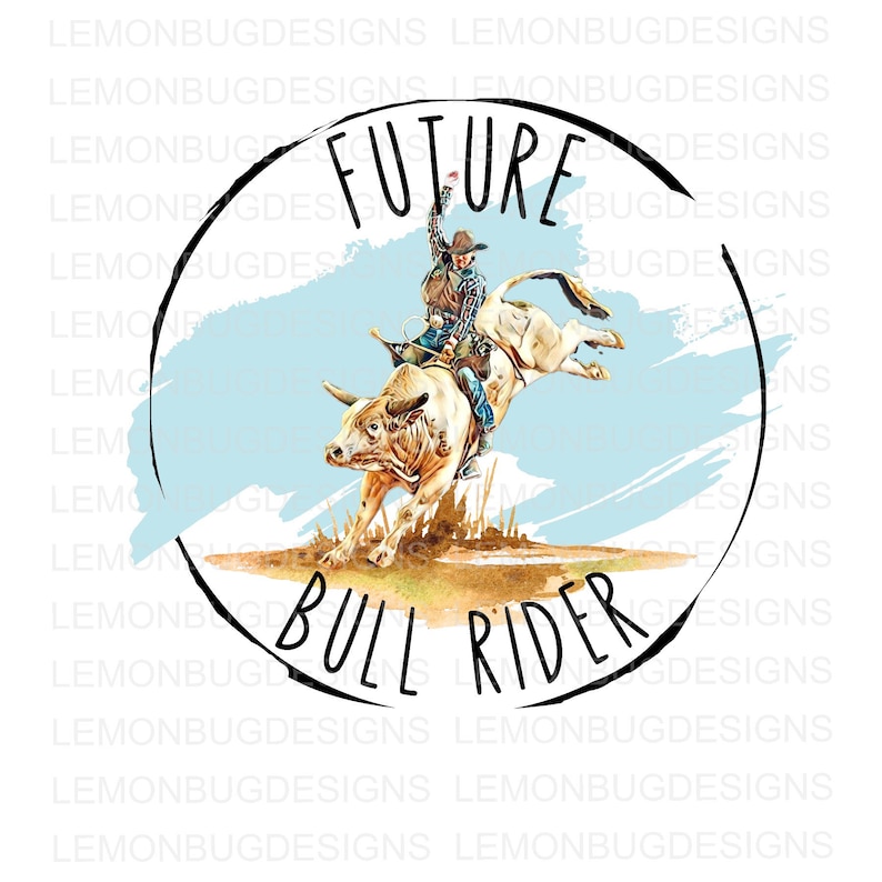 Rodeo PNG Cowboy PNG Future Bull Rider PNG Digital - Etsy