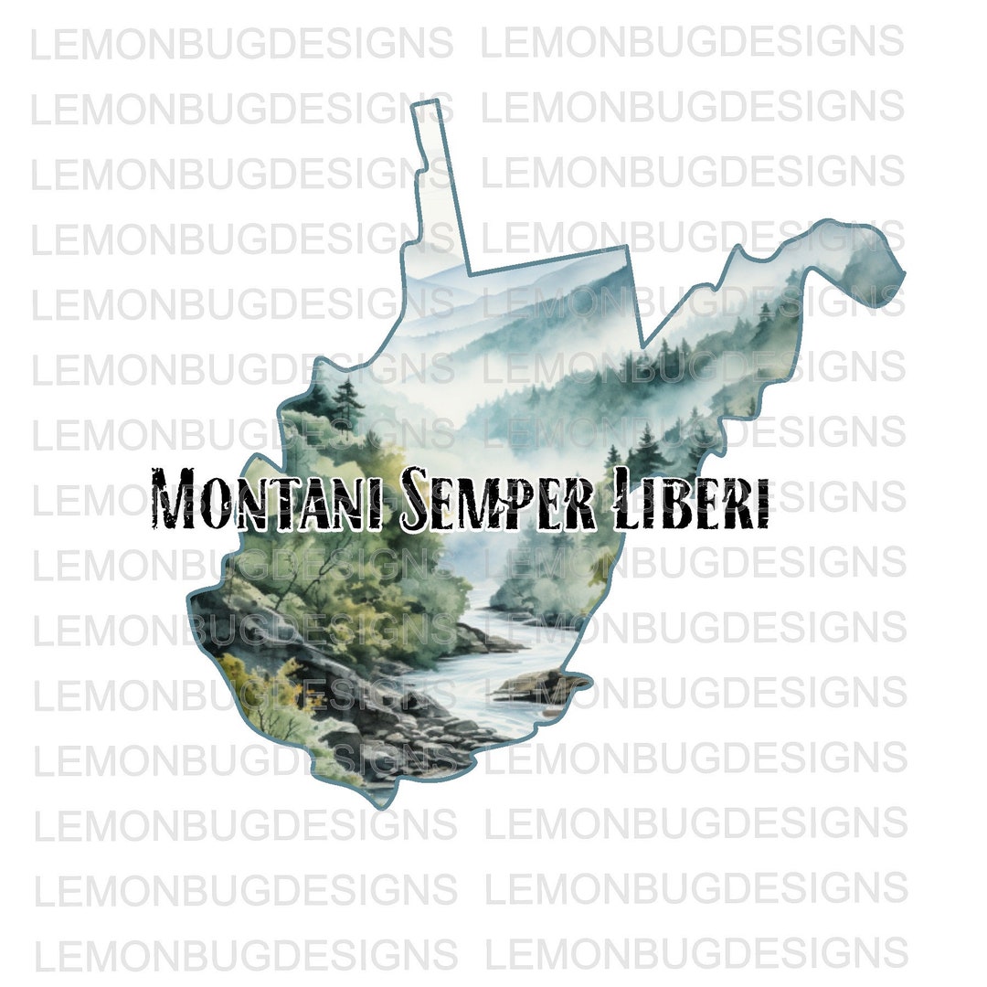 Montani Semper Liberi Png, Mountaineers Are Always Free Png, West ...