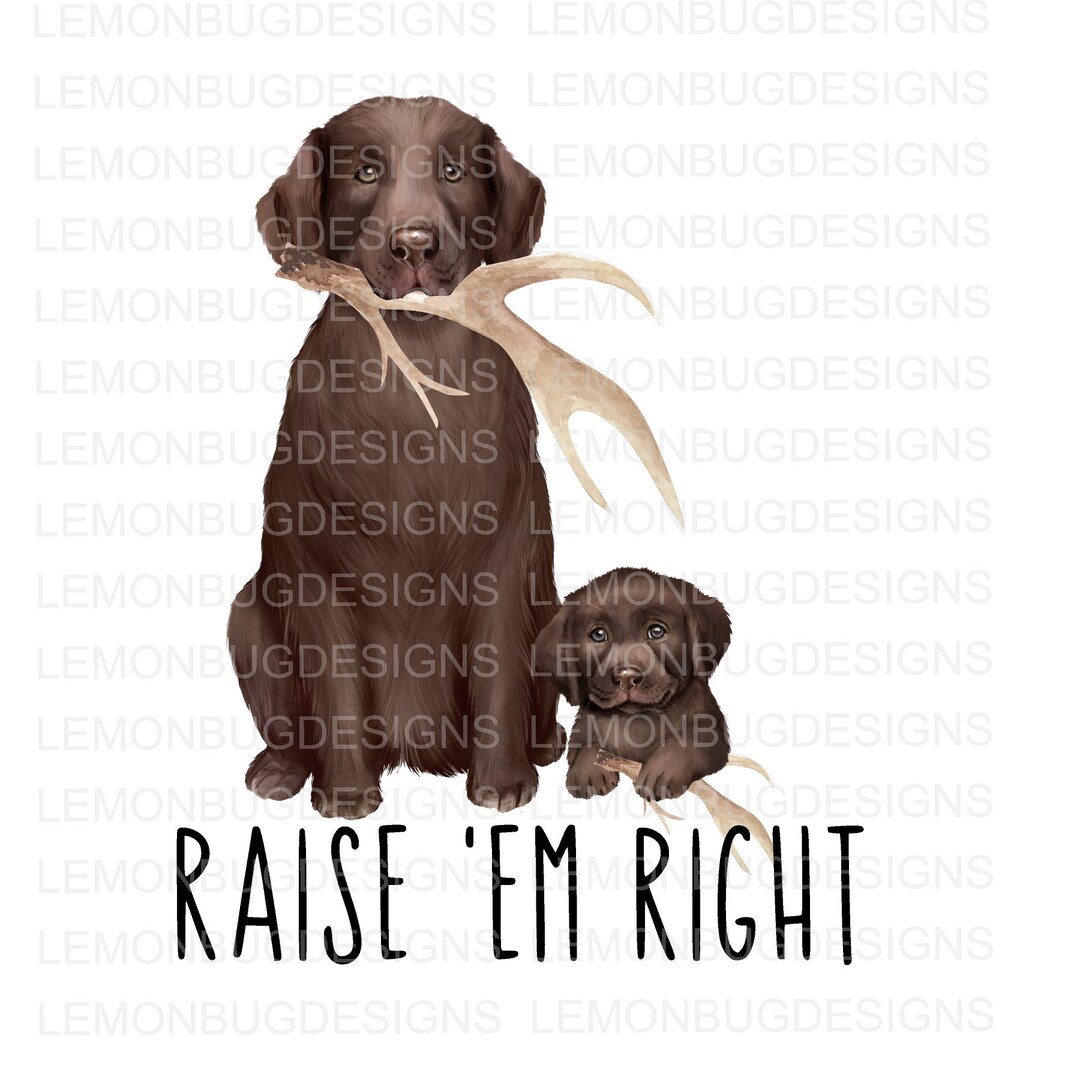 Raise 'em Right Hunting Dogs PNG: Shed Antler Art (digital Download) - Etsy