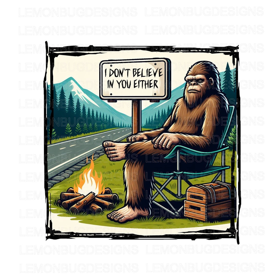 Bigfoot , Hillbilly Squatch PNG, Bigfoot PNG, Sasquatch Png ...
