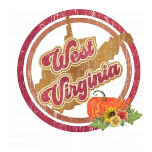 PNG, West Virginia Fall , T-shirt Design, Sublimation, Tshirt Design ...