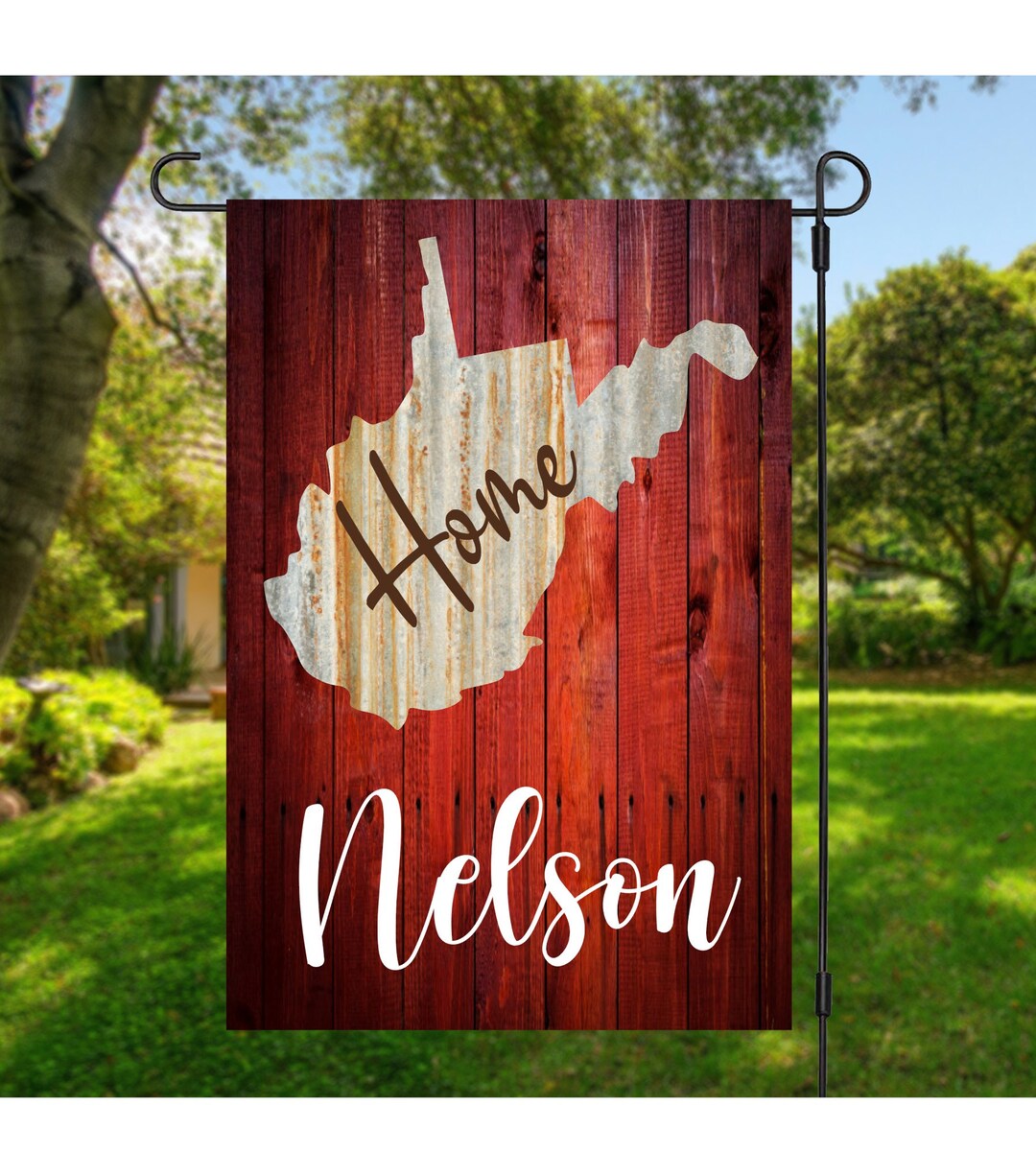 PNG West Virginia Home Flag WV Garden Flag Sublimation - Etsy