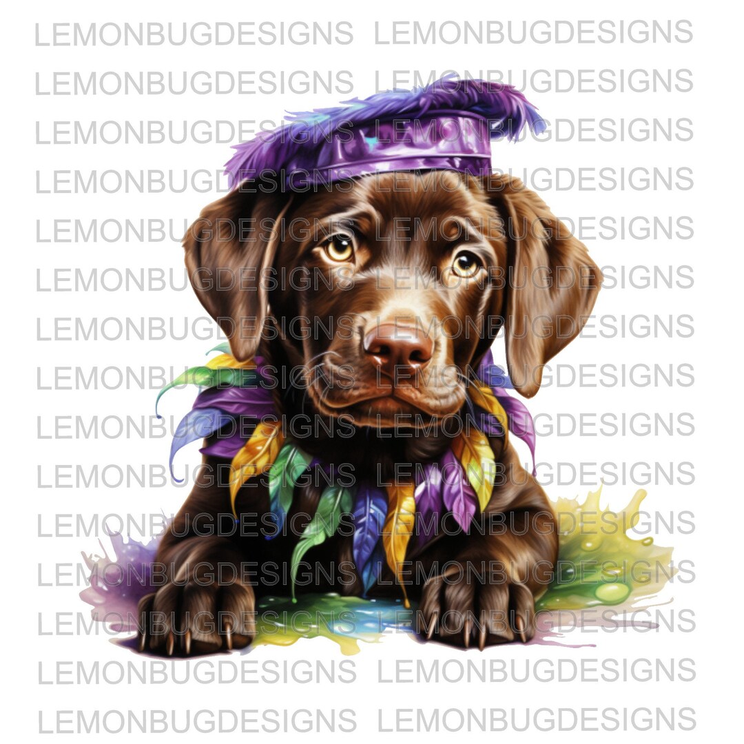 Mardi Gras PNG, Chocolate Lab Png, Duck Hunter PNG, Duck Hunting PNG ...