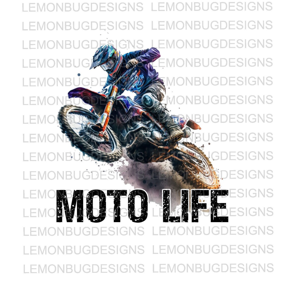 Moto Life Png Motocross Png Motorcycle Png Digital - Etsy
