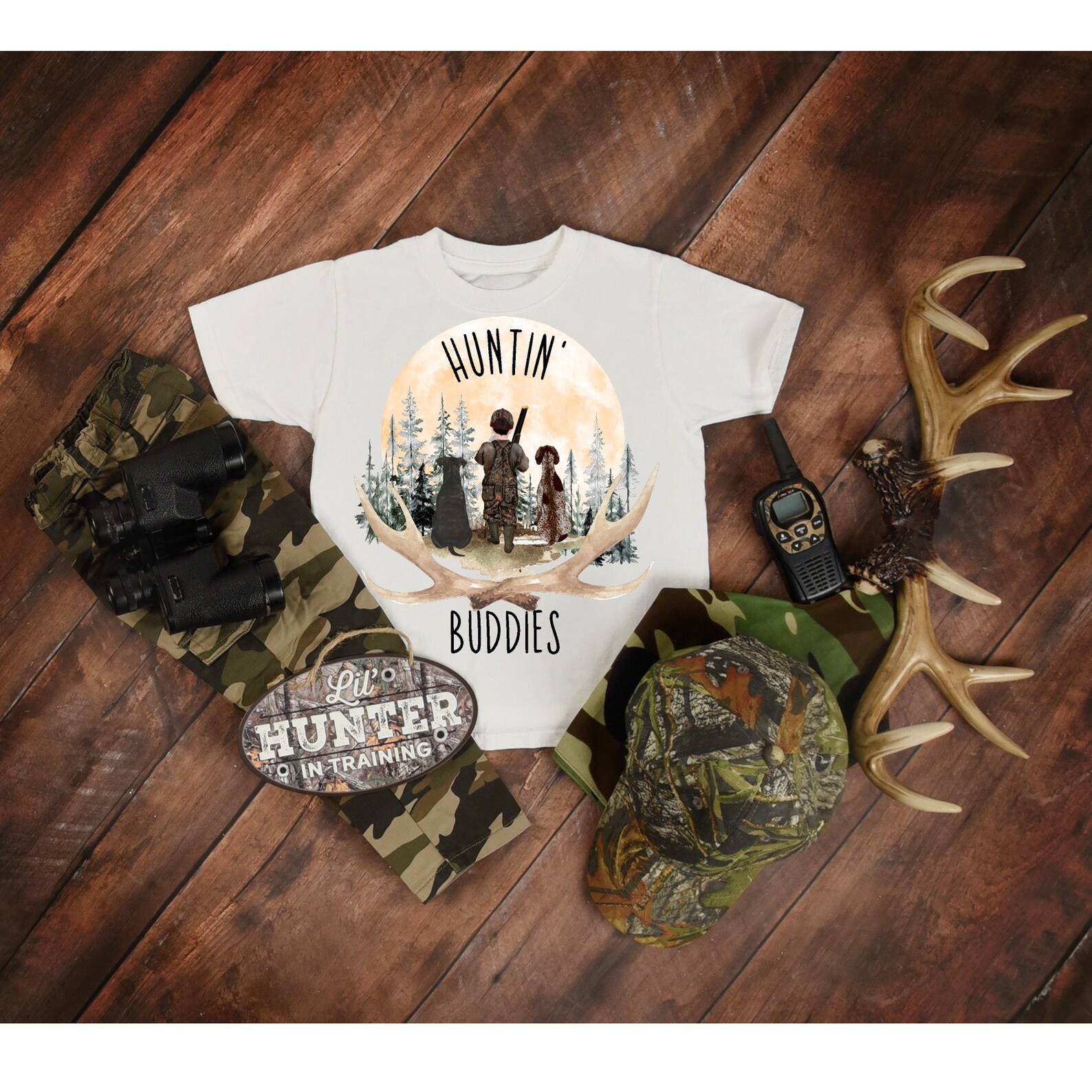 Huntin' Buddies Png Bucks and Beards PNG Deer Hunting - Etsy