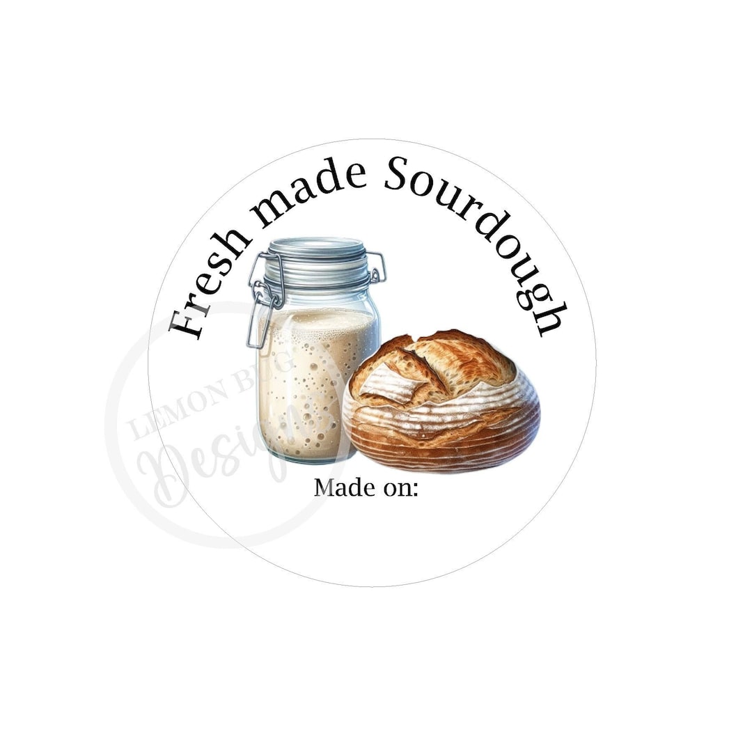 Sourdough Bread Sticker Png, Homemade Bread Png, Kitchen Png, Rustic ...