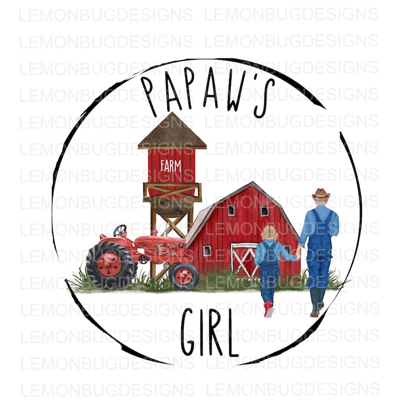 Papaw's Girl PNG Farming PNG Papaw PNG Hunting Png - Etsy