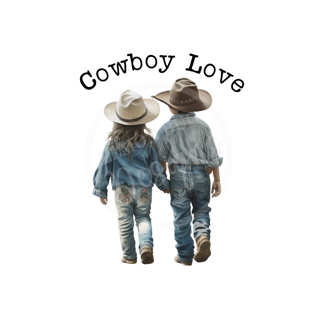 Cowboy Love PNG, Cowboy Png, Cowgirl Png, Western PNG, Digital Download ...