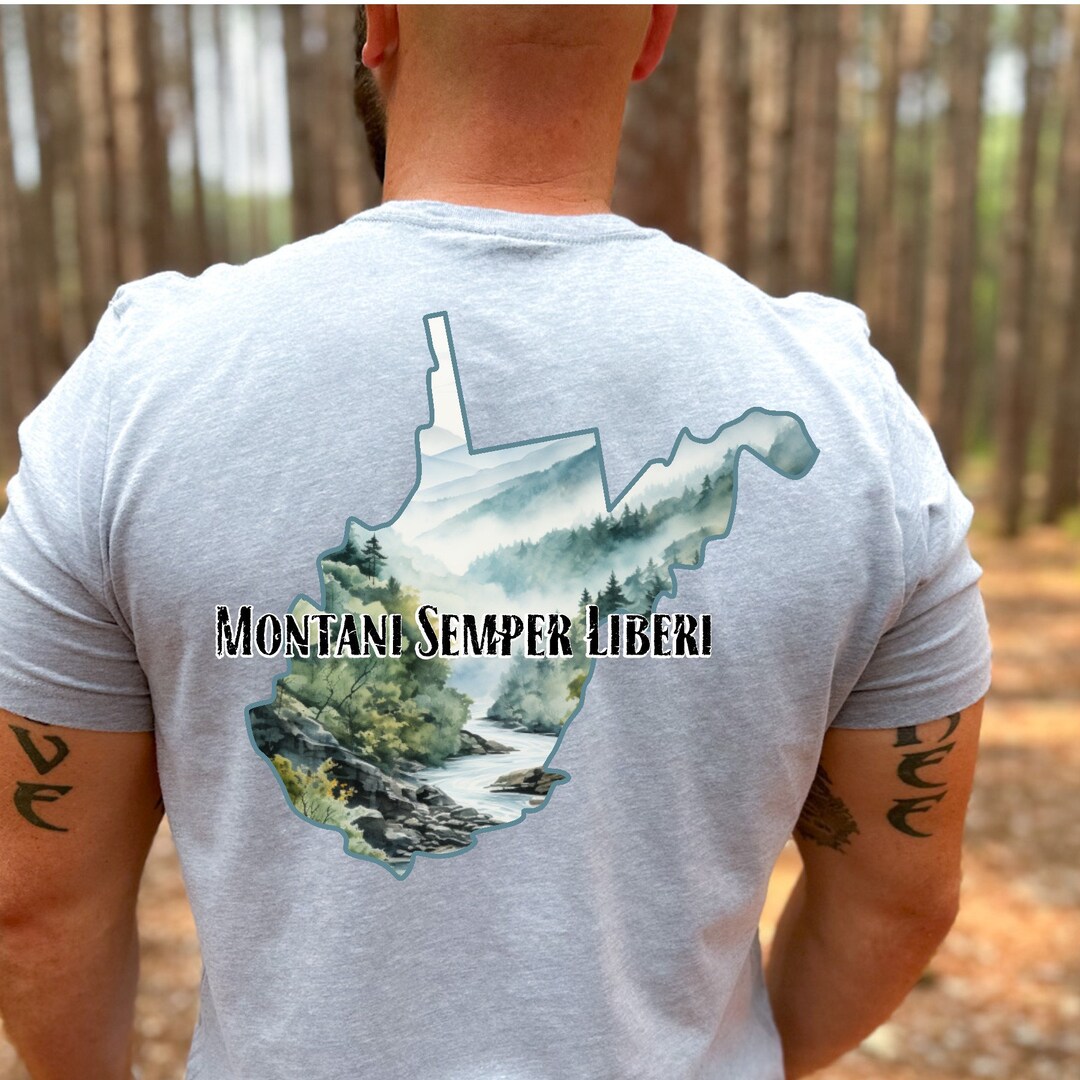 Montani Semper Liberi Png Mountaineers Are Always Free Png - Etsy