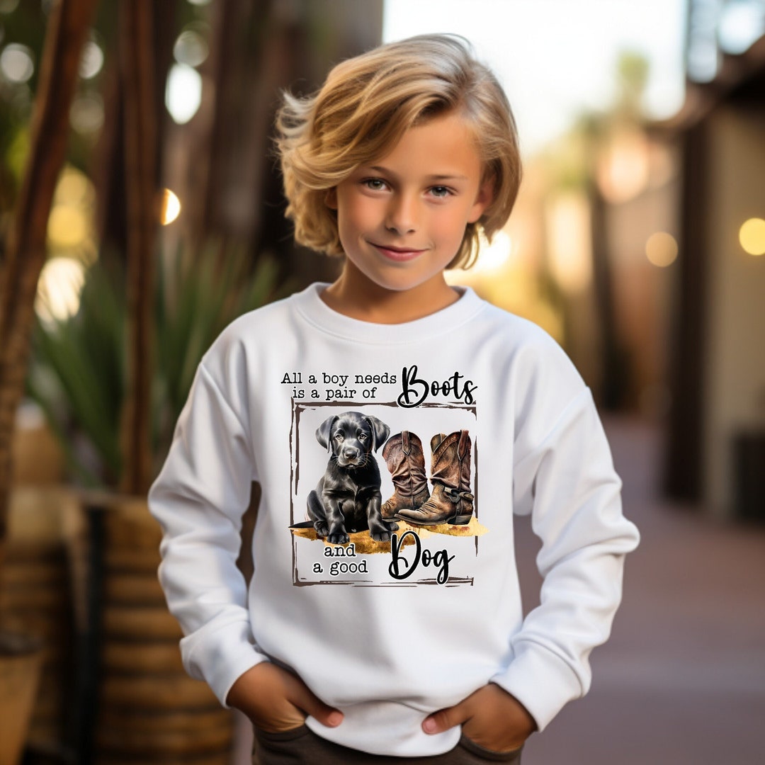 All a Boy Needs Png, Black Lab PNG, Cowboy Boots PNG, Hunting PNG ...