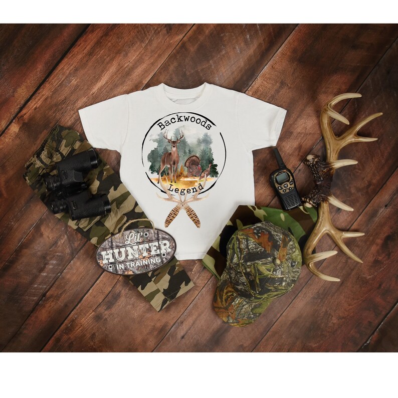 Backwoods Legend Png Bucks and Beards PNG Deer Hunting PNG - Etsy