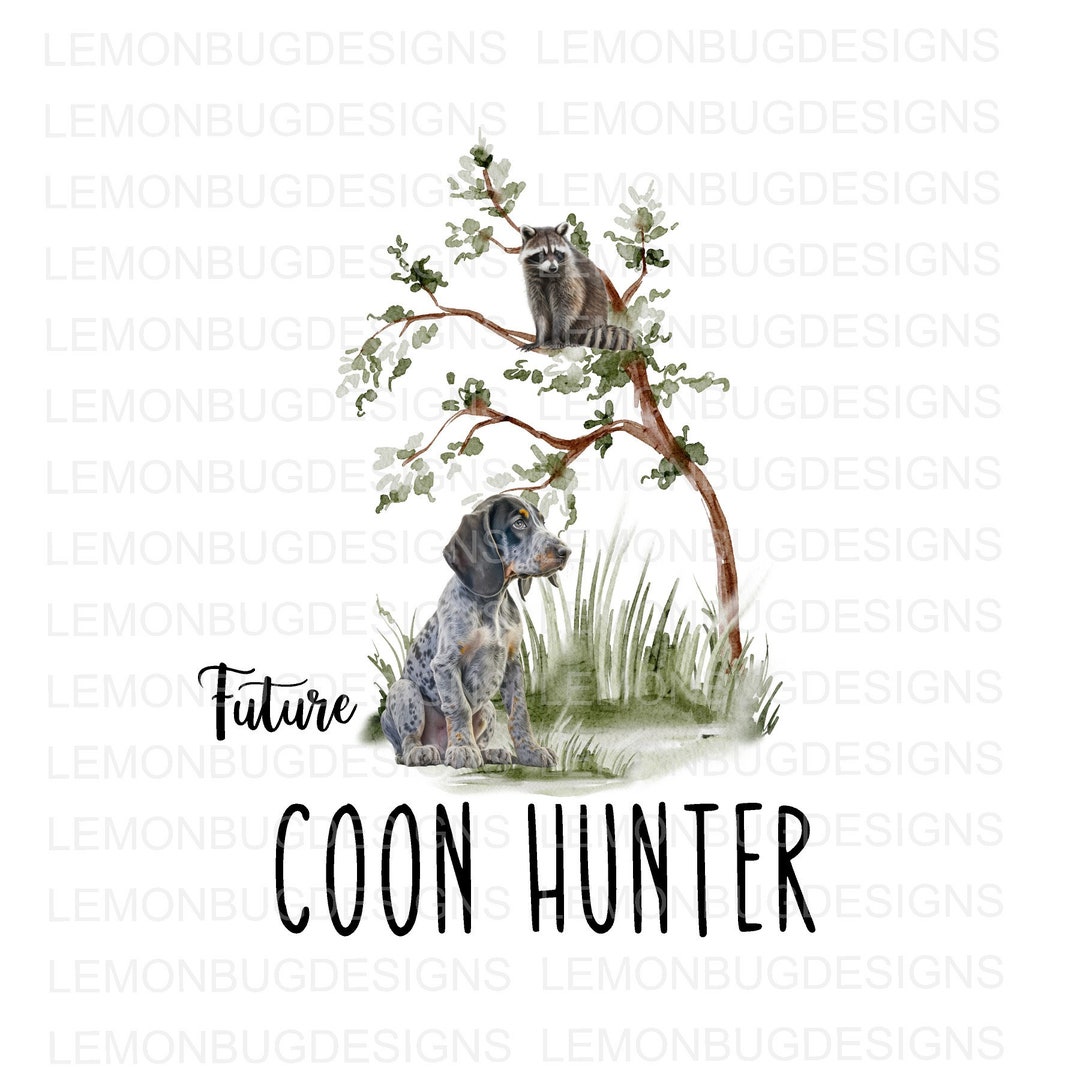 Future Coon Hunter PNG, Hunting PNG, Racoon Png, Coon Hunting Png, Coon ...