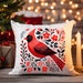Folk Art Cardinal Design PNG, Folk Art PNG, Sublimation ,digital ...